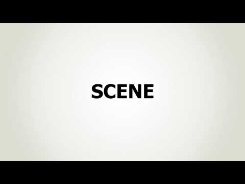 How to Pronounce Scene