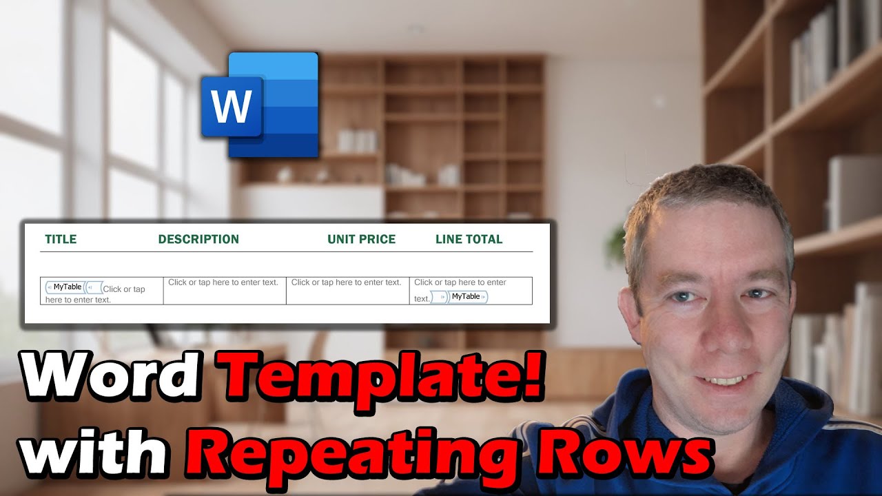 Dynamically Fill Word Template Tables With Power Automate