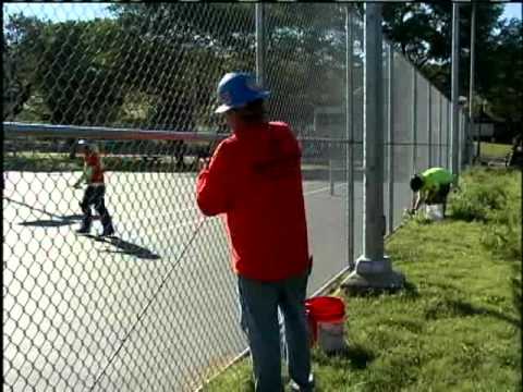 Koko Head Re-Constructs Tennis Courts