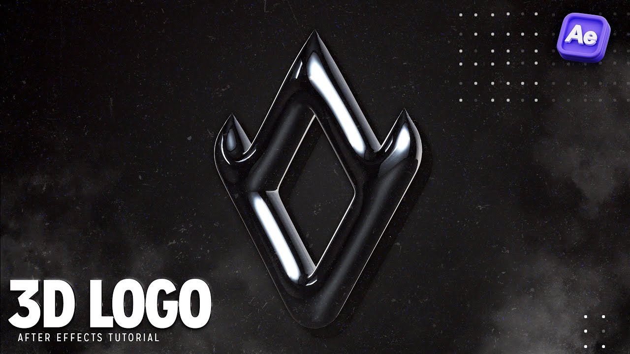 Creating a 3D Rotating Logo | Illustrator & After Effects Tutorial