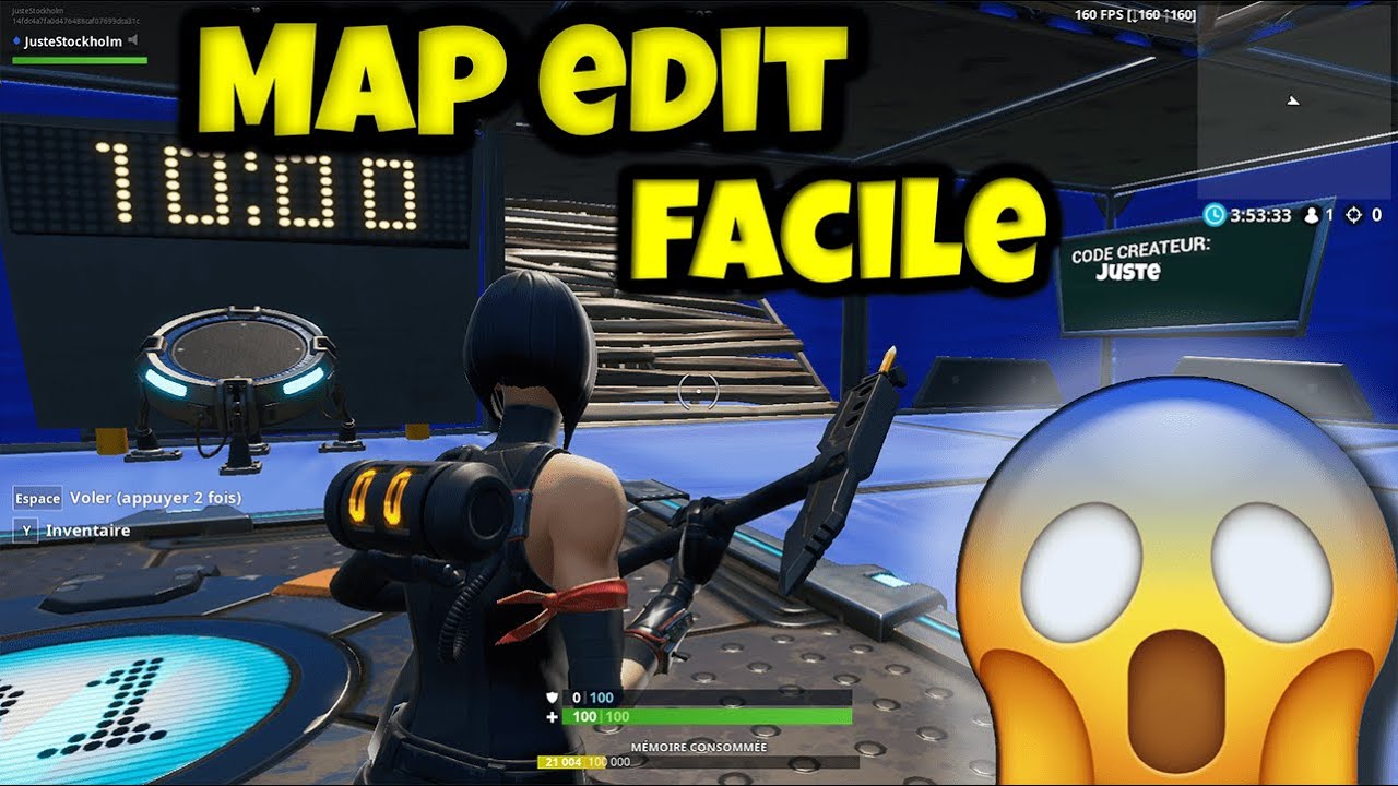 Map Edit Justefacile Fortnite Creative Fortnite Tracker 5524