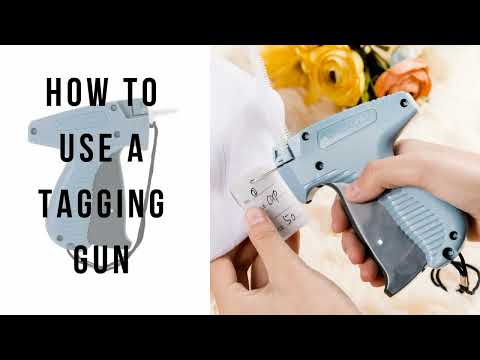 How to use a tagging gun