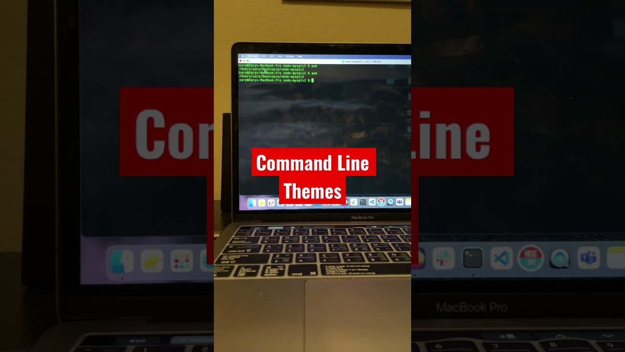 Mac Command Line Themes #commandline #commandlinetips #juniordeveloper #software #developer #code