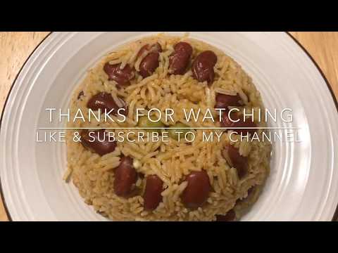 rice and beans | kidney beans rice | how to cook spanish rice | red beans rice