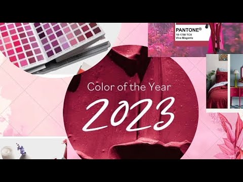 Pantone Color of the Year 2023| Viva Magenta| #pantone #colour #trend #coloroftheyear #magenta #yt