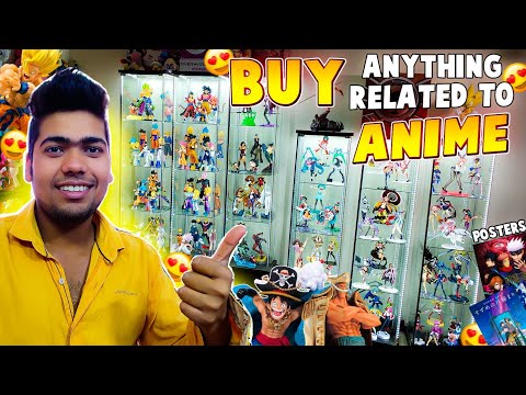 The BIGGEST Anime Store 🔥 in India!!! (Figures, Keychains, Posters and Much More)