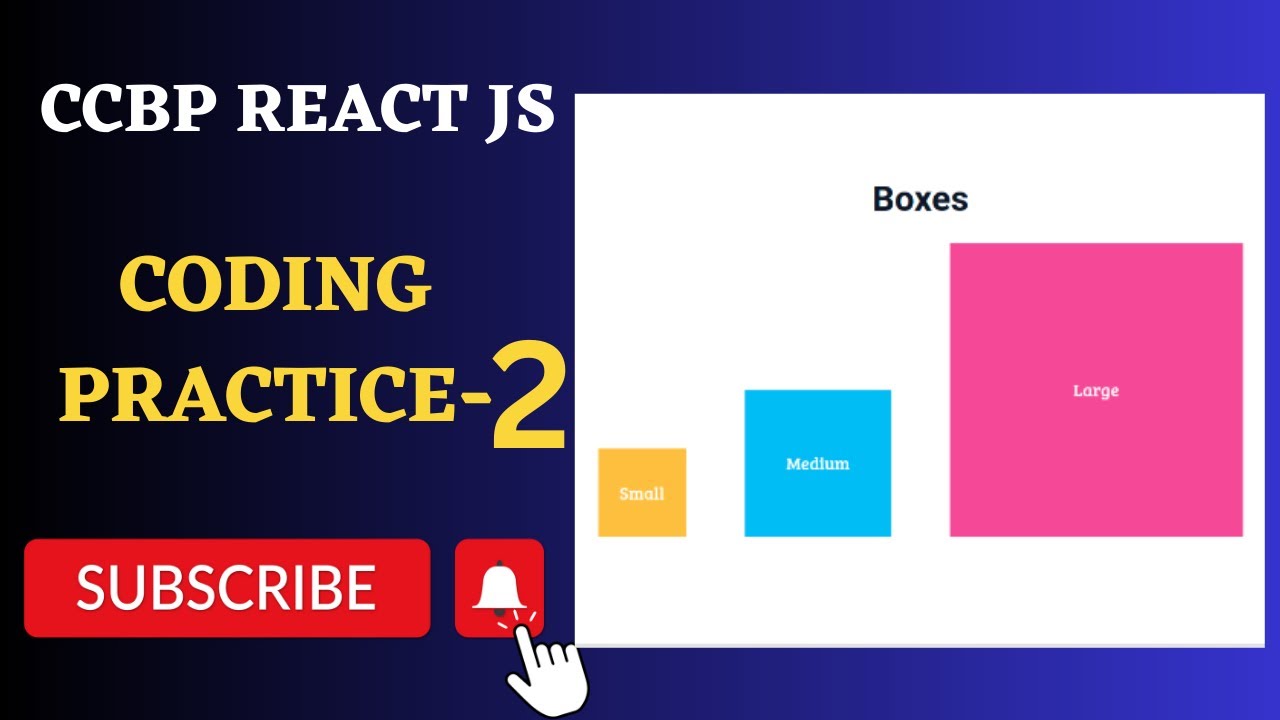 Boxes | Coding Practice 2 | REACT JS | NxtWave | CCBP 4.0