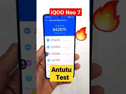 iQOO Neo 7 Antutu Test Score Dimensity 8200🔥🔥🔥