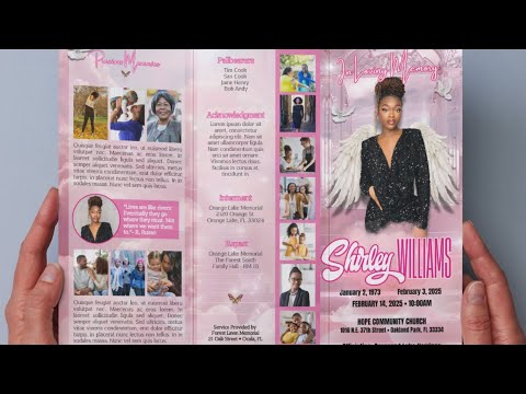 How to Design a Obituary Template in Canva