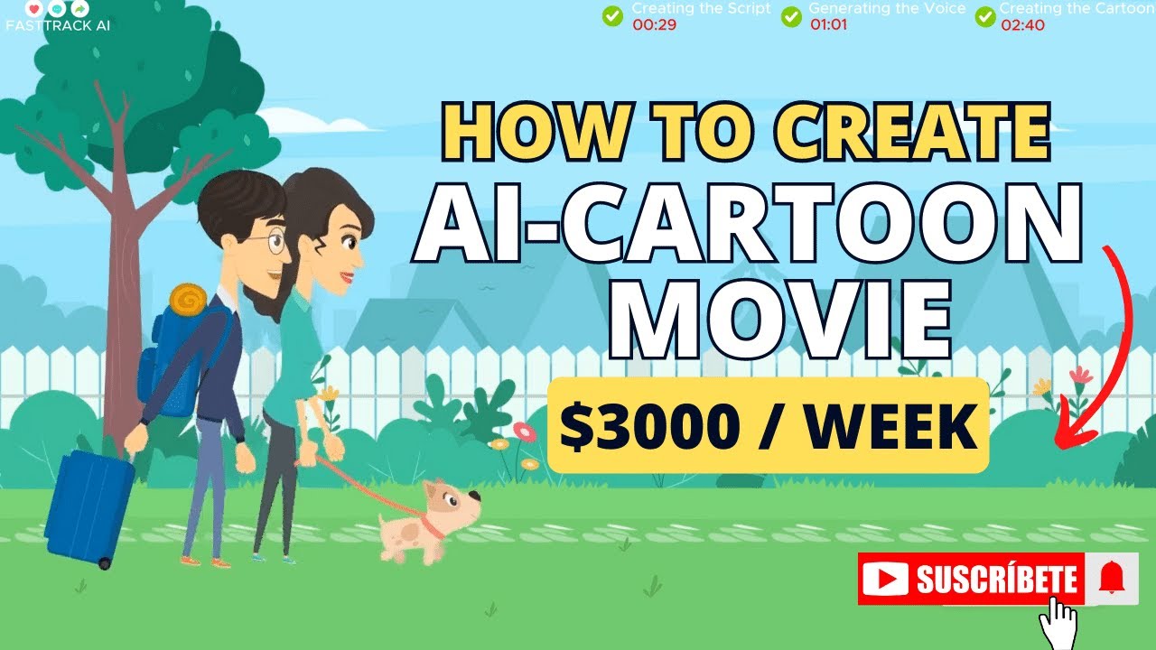 HOW TO CREATE an AI-Generated 2d Animation Cartoon MOVIE [ Step by Step ]