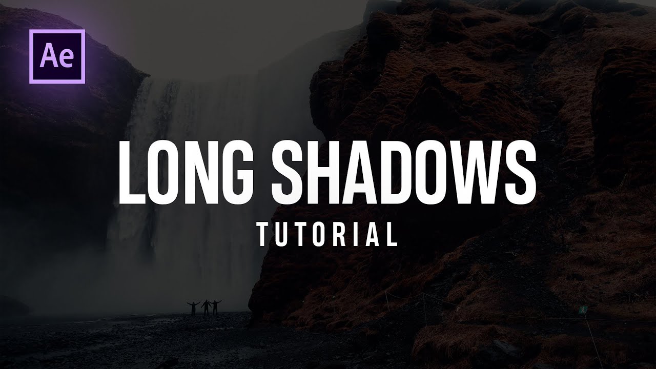 After Effects Tutorial: Long Shadow in After Effects - No Plugins Required