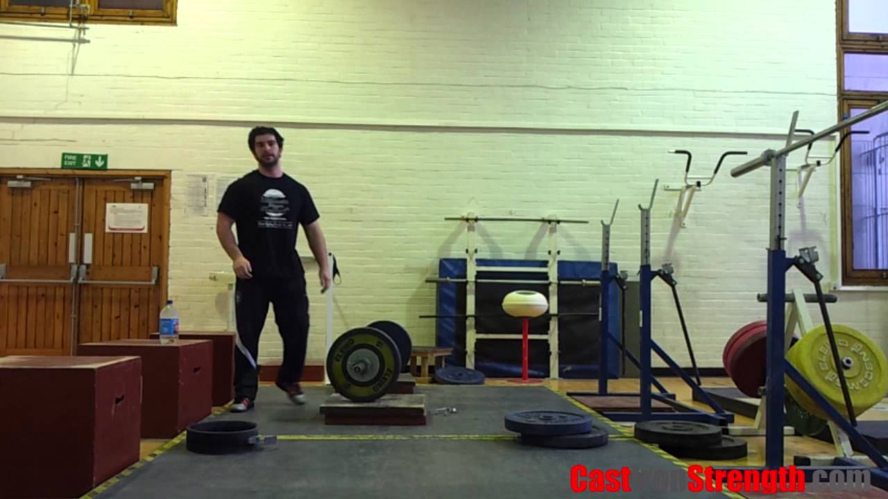 Exercise Tutorials - Power Clean from a low Block