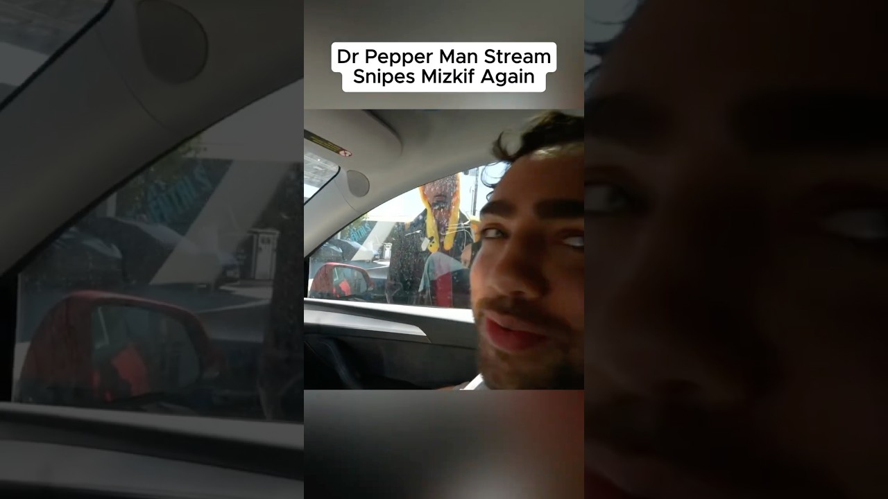 Dr Pepper Man Stream Snipes Mizkif Again