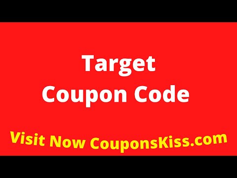 Target Coupon Code 2024 | How to Enter Target Promo Code [CouponsKiss.com]