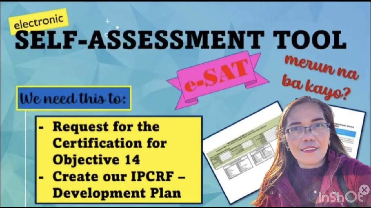 How to accomplish the Self-assessment Tool and the IPCRF - Development Plan