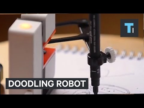 This robot arm can be your tiny doodling buddy