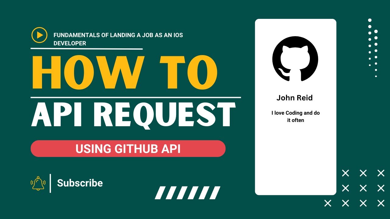 How to Make API Request in UIKIt Using Github API