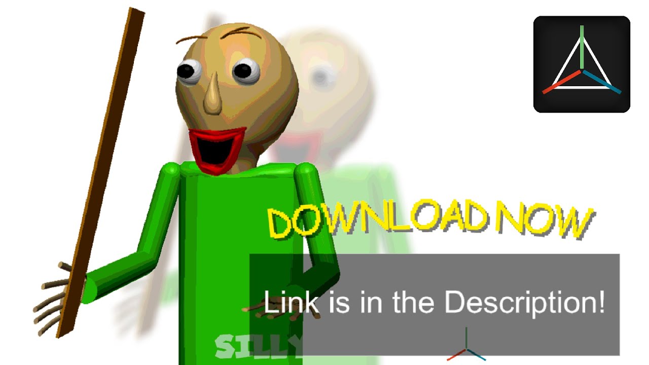 My First Baldi Model Release! (Baldimore Model v1)