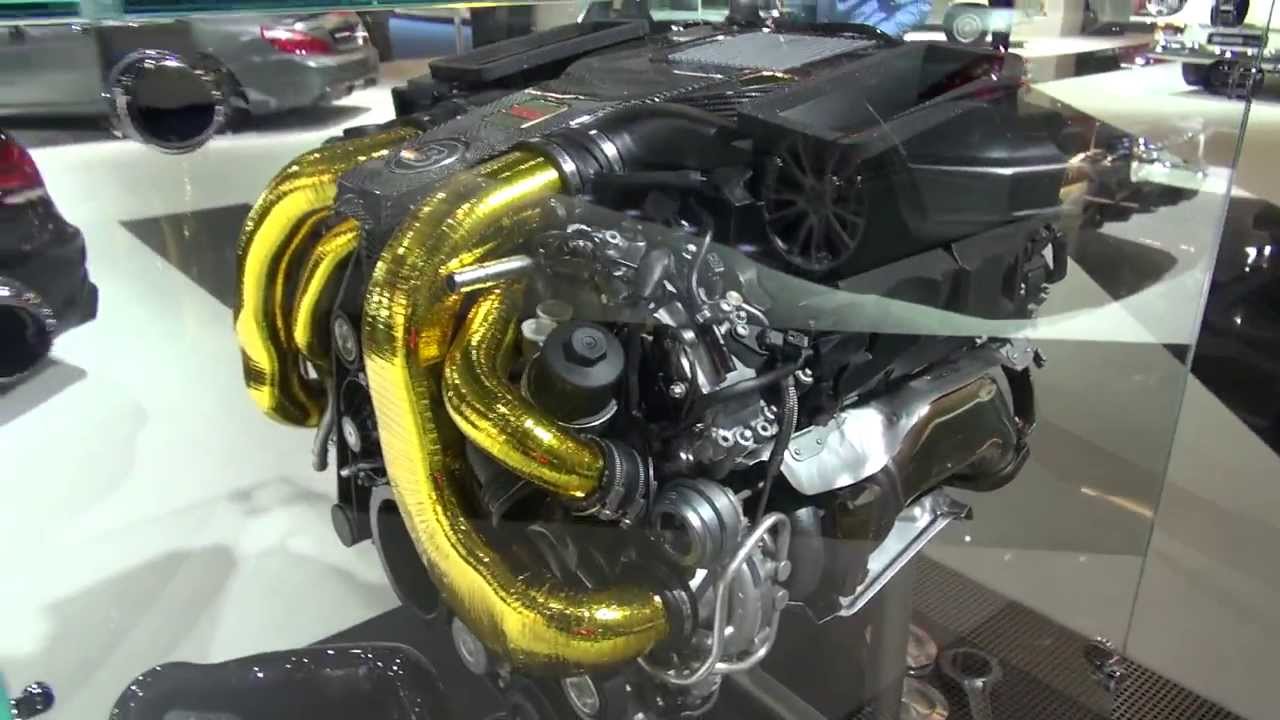 See How an 850 hp Brabus Engine Looks Like Outside a Car - autoevolution