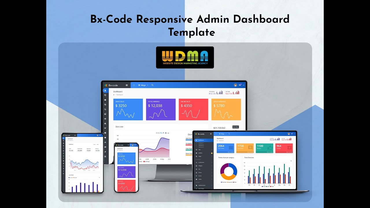 Bx Code – Responsive Admin Dashboard With Bootstrap Templates