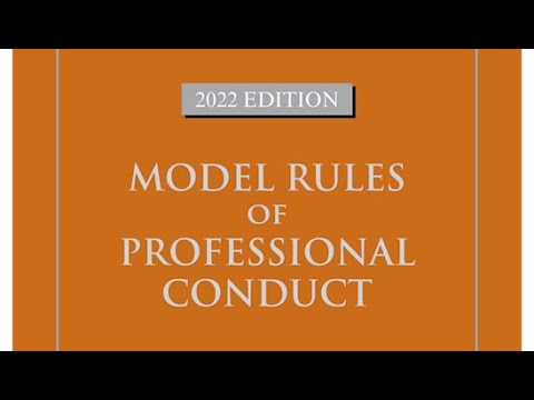 MPRE Model Rules of Professional Conduct Audio Outline (6.1-8.5)