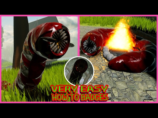Roblox- Update - How to get Mongolian Death Worm Badge in Cryptid ...
