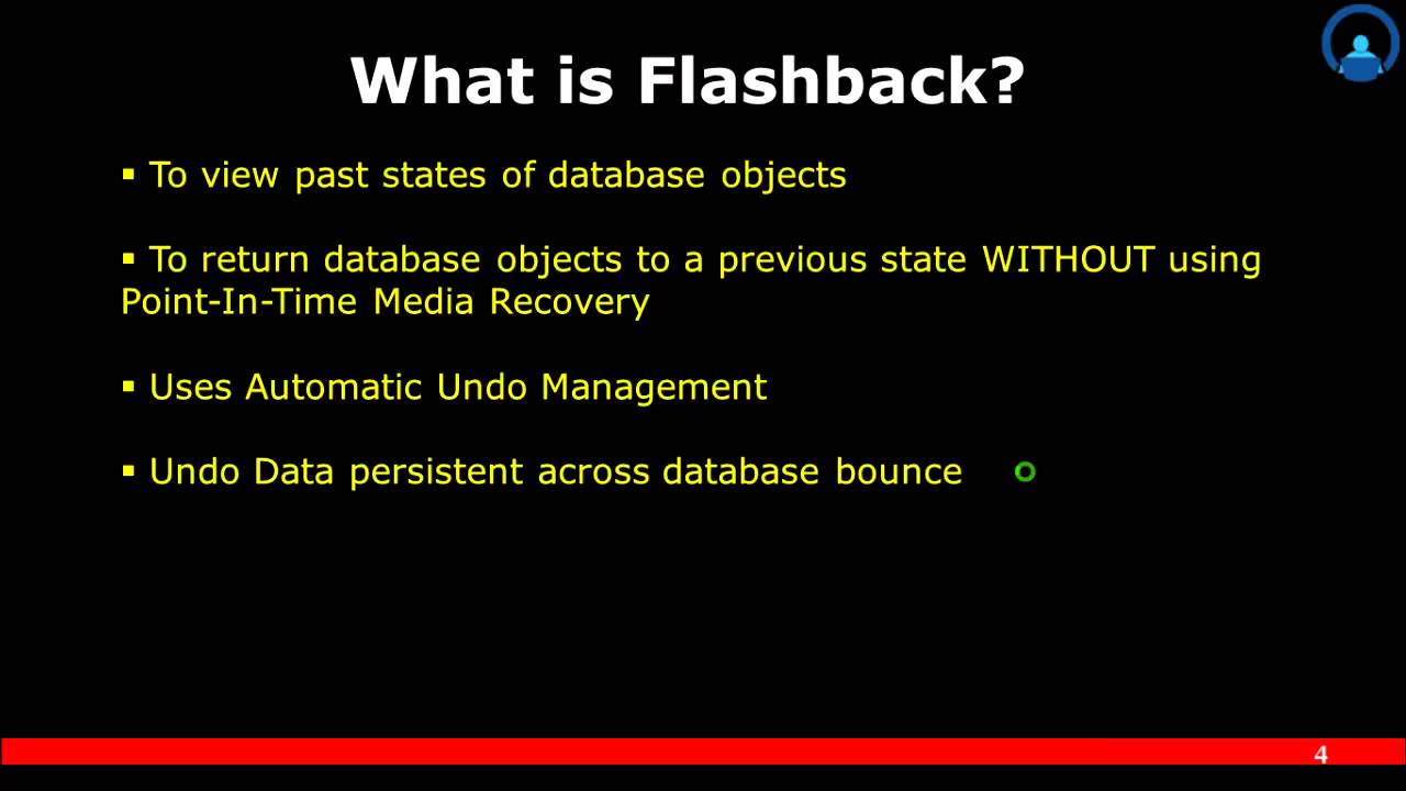 1 Oracle Flashback Technologies