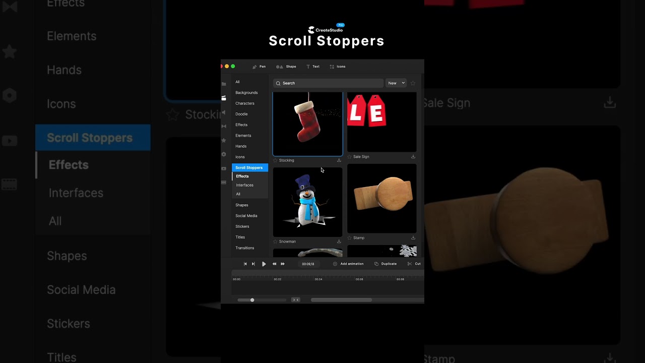 Scroll Stoppers - Create Studio Pro 10 Shorts