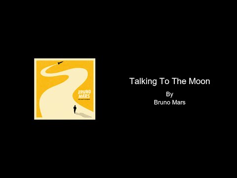 Talking To The Moon by Bruno Mars - Karaoke with BACKING VOCALS