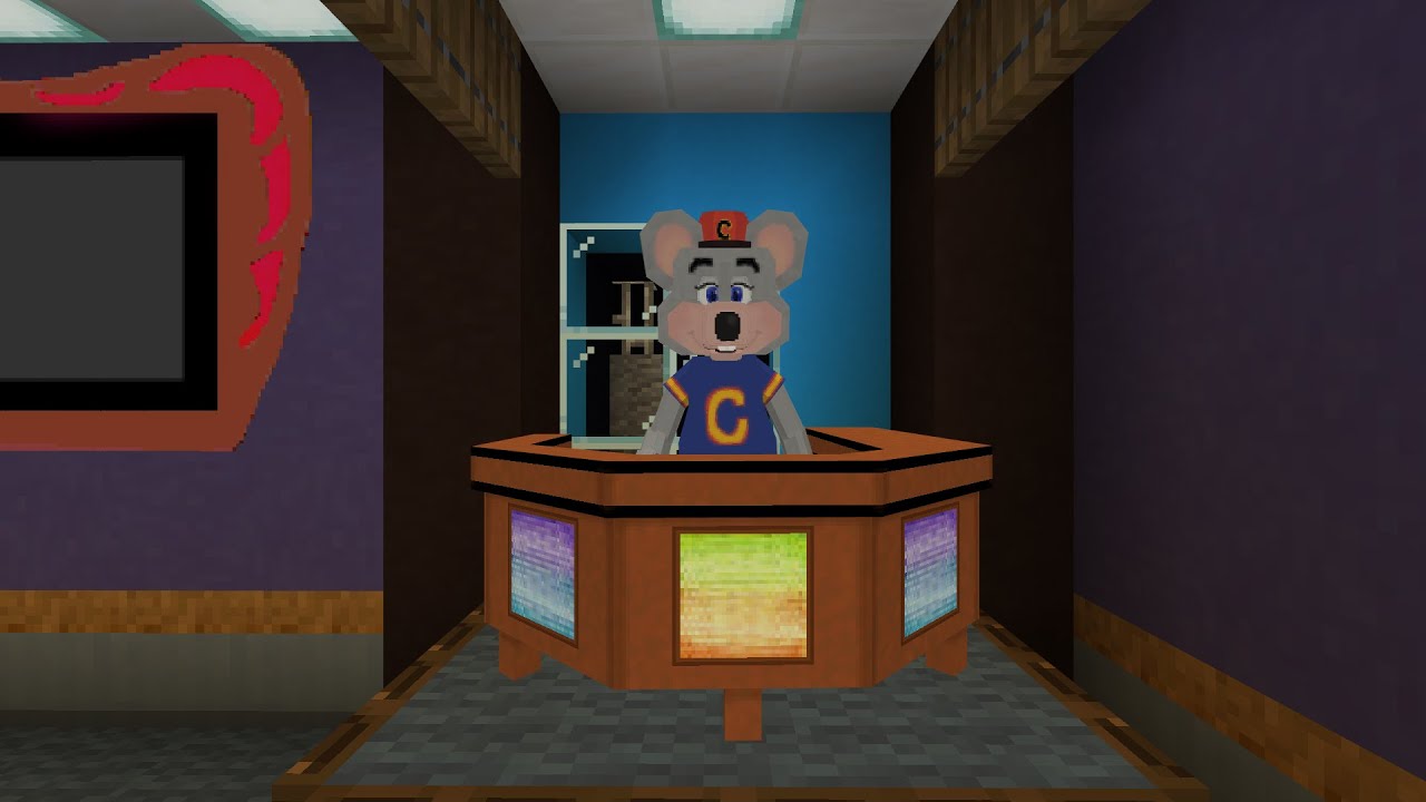 Chuck E. Cheese Studio C Minecraft Mod Update