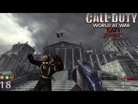 WORLD AT WAR DOWNFALL... ZOMBIES! (World at War Downfall | Custom Map)