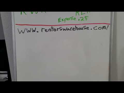 renterswarehouse.com/ FREL Fidelity Real Estate, RWR SPDR Dow Jones REIT ETF, @PayYourselfFirst!!!