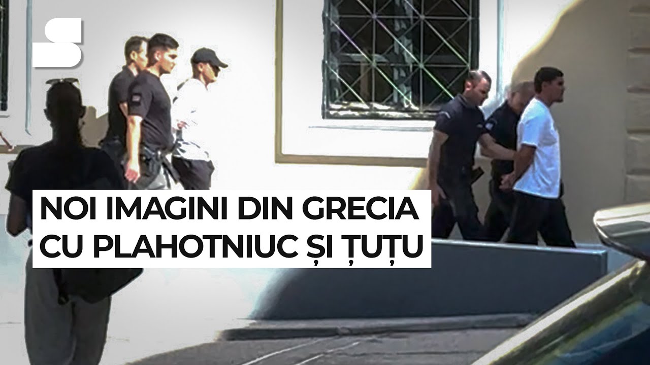 Noi imagini din Grecia cu Plahotniuc și Țuțu: Capul plecat, mâinile ...