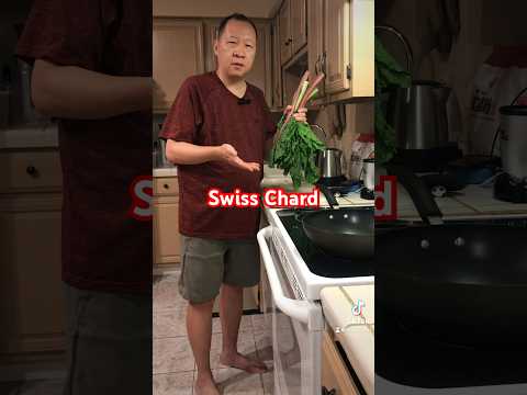 Asian-style Sautéed Swiss Chard #VeganRecipe #LouCanCook