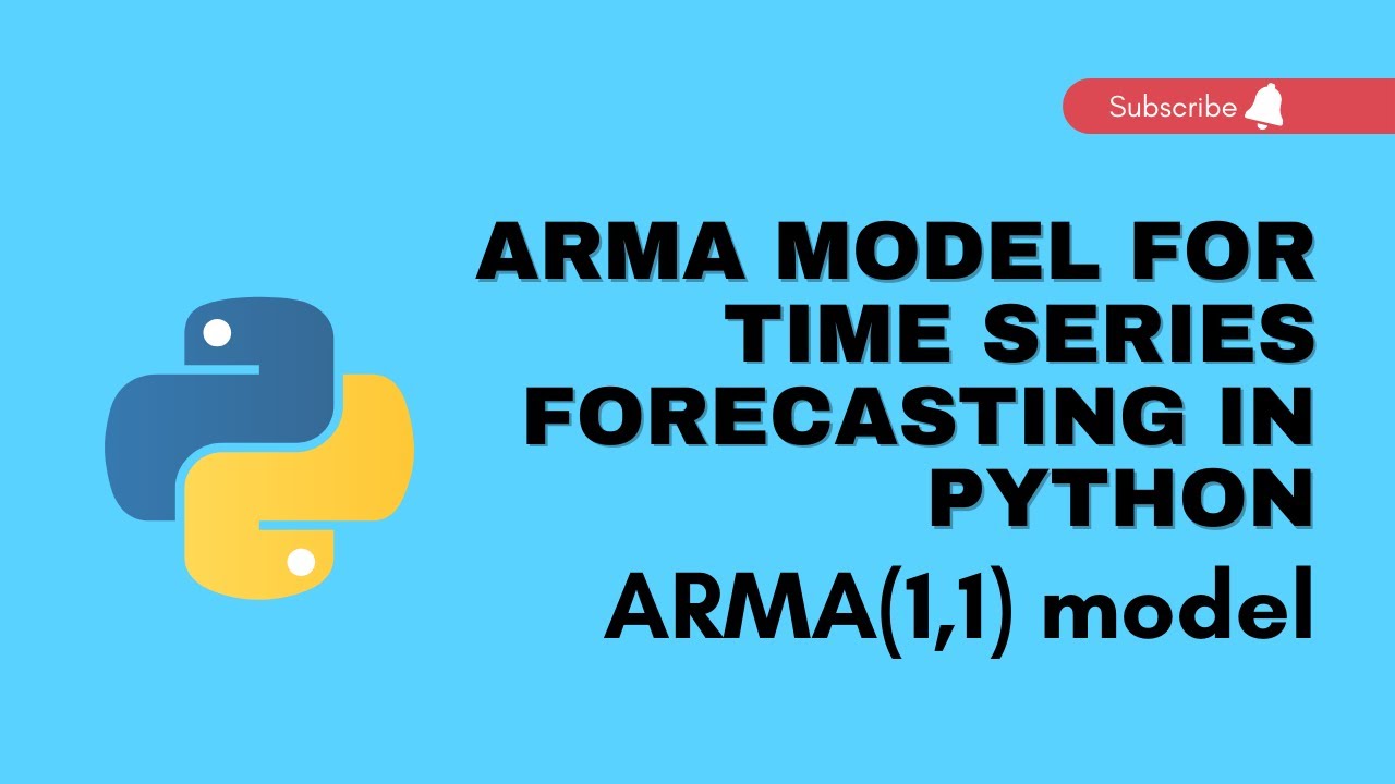 ARMA Model for Time Series Forecasting in Python #rlanguagestatistics #python