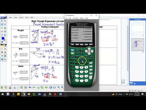 Trig Graphic Organizer Notes