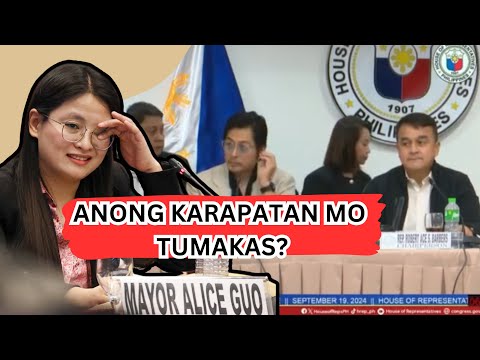 ALICE GUO given 2 minutes to say anything after NEW CONTEMPT ORDER ‼️