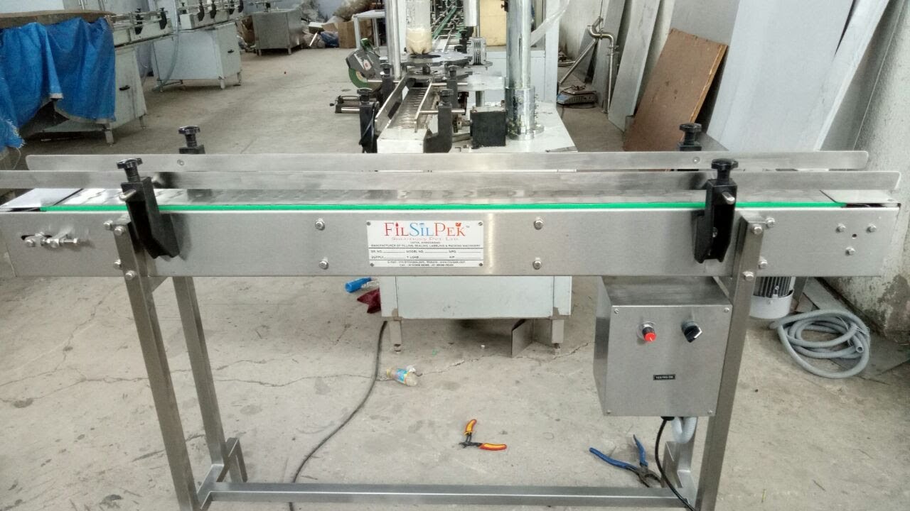 #SS #Slat Chain #Conveyor with Variable Speed, #chainconveyor - Filsilpek - +919054294961