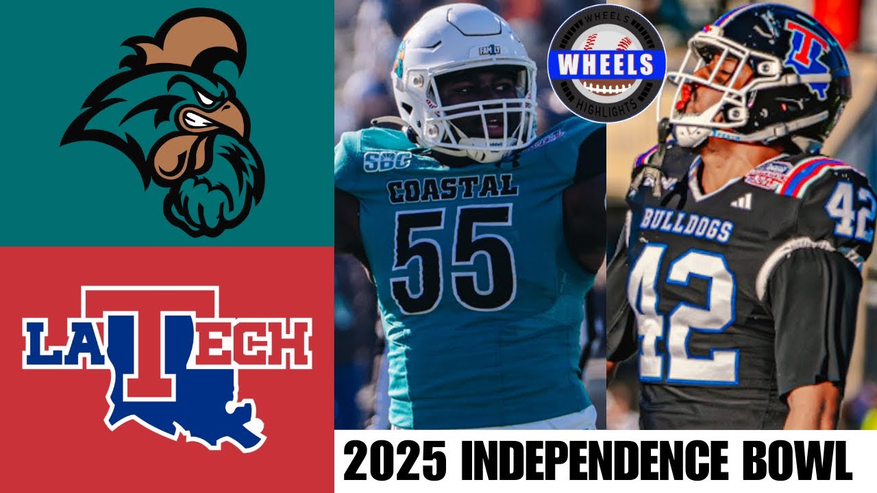 Coastal Carolina vs Louisiana Tech Highlights | Independence Bowl | 2025 College Football Highlights