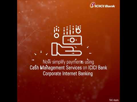 How to Activate CMS (Cash Management Services) Facility using ICICI Bank Corporate Internet Banking