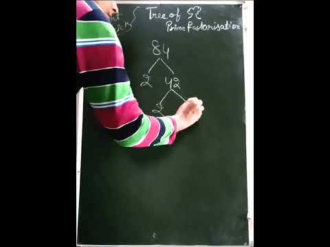 #πof prime factorization(84)#shortfeed #shorts #mathmagic #short trickπβπ¨βπ@mathpuzzlebypunampunam