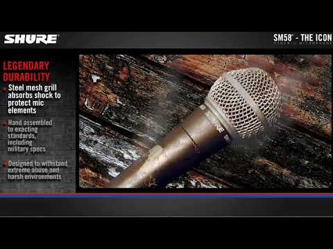 Shure SM58S Vocal Microphone (with On Off Switch)