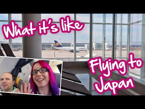 FLYING TO JAPAN from the UK (Lufthansa)