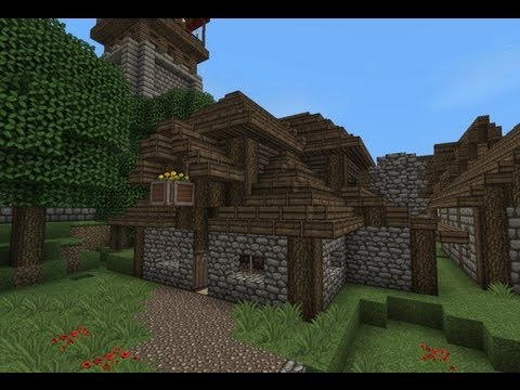 Medieval Bakery with Tutorial Minecraft Project