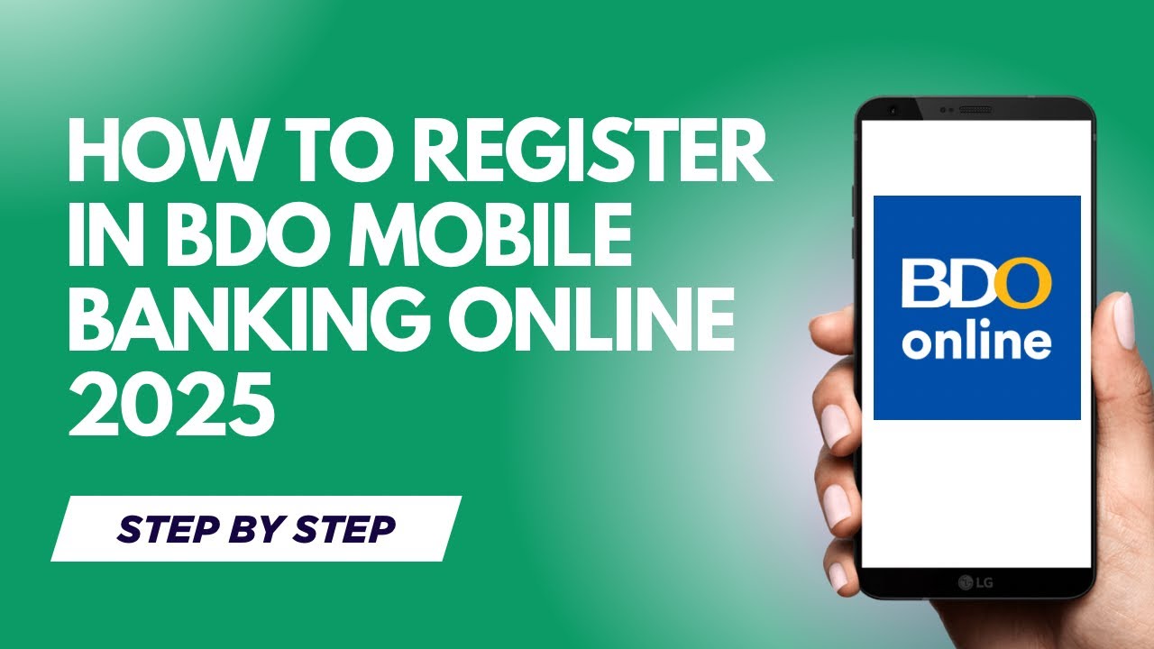 HOW TO REGISTER IN BDO MOBILE BANKING ONLINE  | BEGINNERS GUIDE | LATENCY TUTORIALS