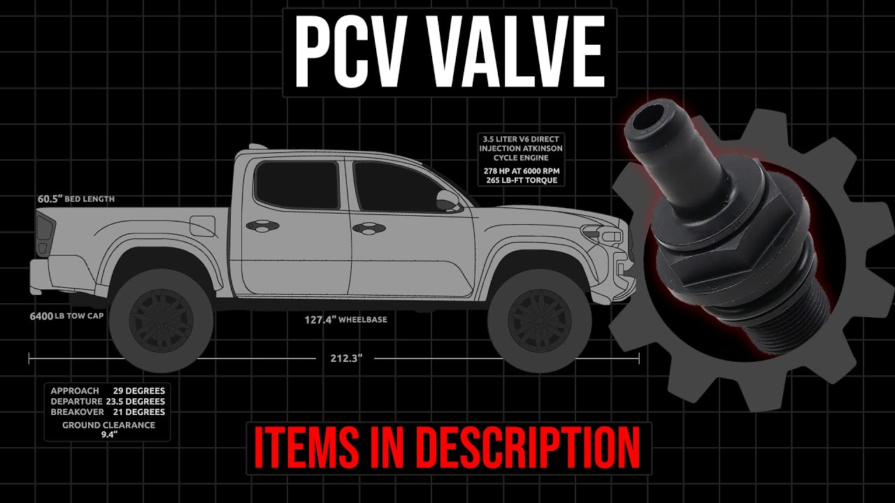 How to Replace PCV Valve Tacoma 3rd Gen