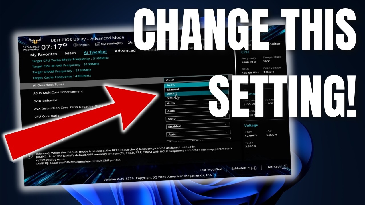 How to Tweak Your BIOS Settings (FPS Boost + Lower Latency)