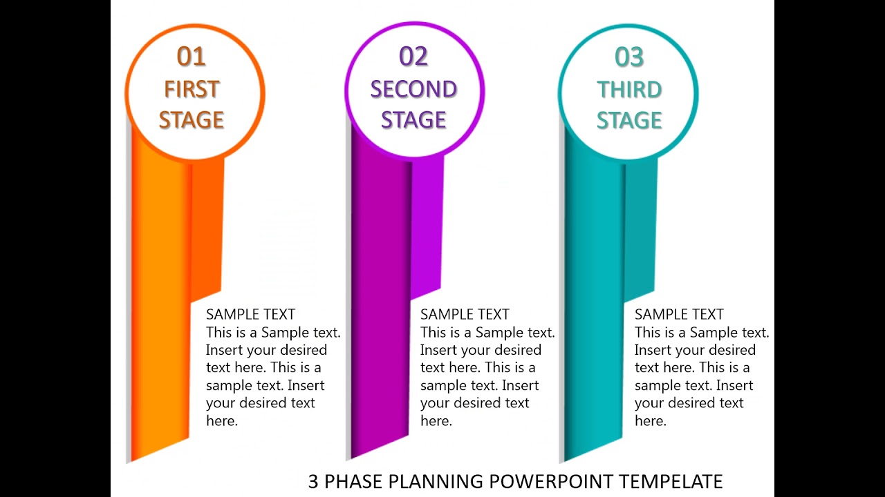 3-Phase Planning Timeline PowerPoint Template
