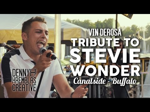 Vin Derosa at Canalside - Tribute to Stevie Wonder