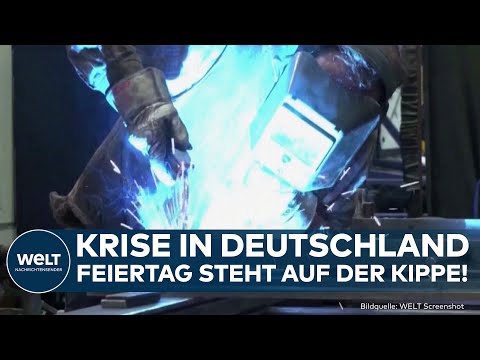DEUTSCHLAND: Auch das noch! Feiertag droht Aus! Wirtschaft will Konjunktur ankurbeln